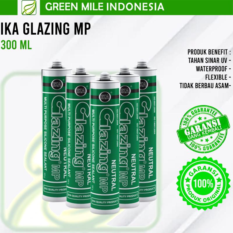 Silicone Sealant Lem Kaca Silikon Silen IKA Glazing MP 300ml - Shop ...