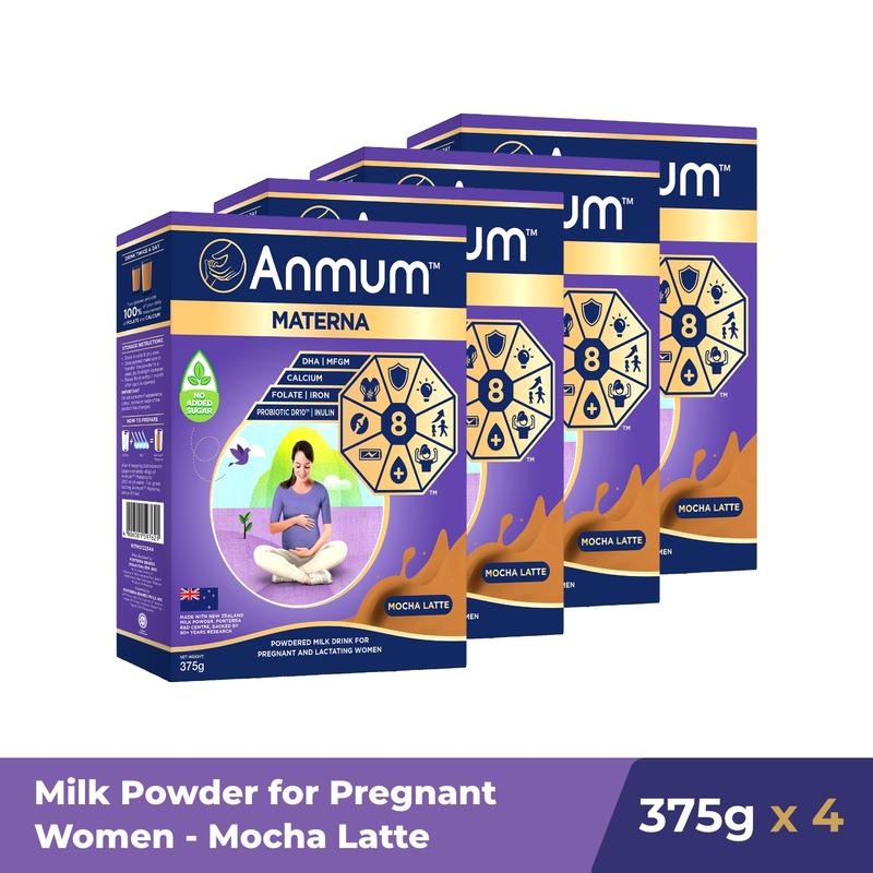 Anmum Materna Pregnancy Milk Powder Mocha Latte 375G x4 - TikTok Shop ...