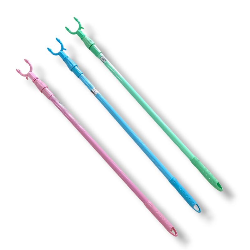 Clothes Drying Rods Scalable Clothing Fork Panungkit ng Dami - TikTok ...