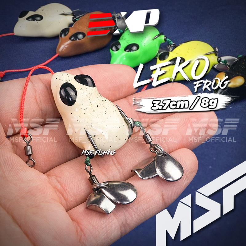 [MSF] EXP Leko Frog Thailand | 3.8cm / 8g | Katak Getah Casting 4 Blade ...