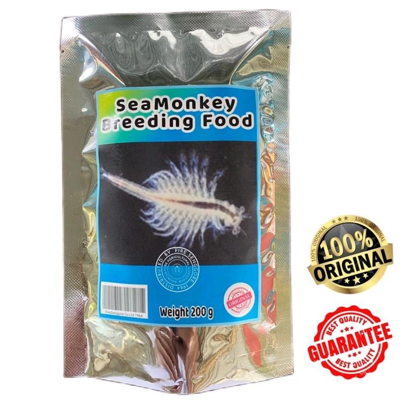 200 g SeaMonkey Breeding Food Serbuk makanan Biak Moina, Daphnia ...