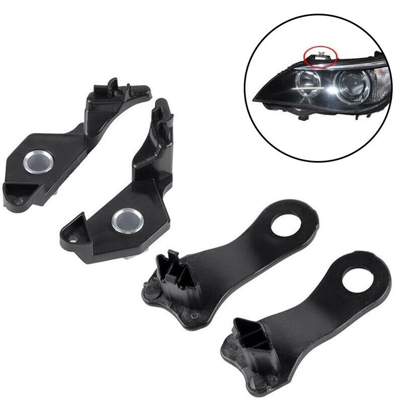 LEFT AND RIGHT HEADLAMP HEADLIGHT BRACKET REPAIR KIT FOR For For BMW 5 ...