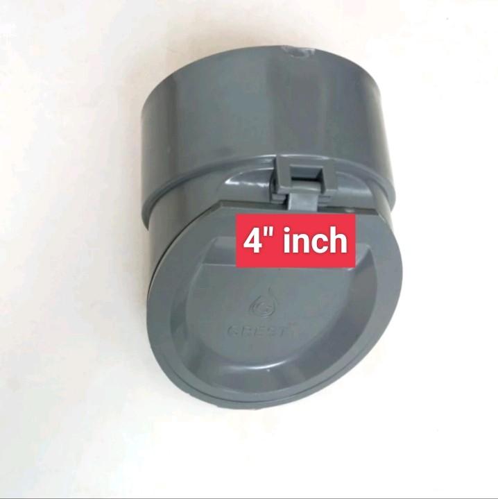 Backflow Valve 4 Inch/3 Inch Pvc Rucika GREST Tutup Pipa Pembuangan ...
