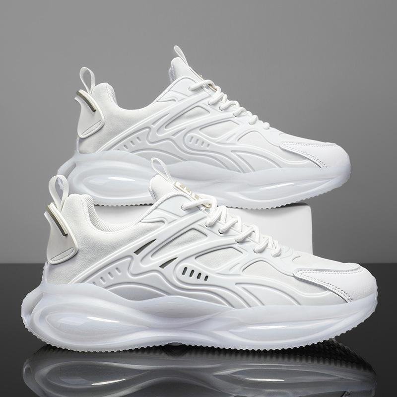 Kasut Lelaki, Koleksi Baru Musim Luruh 2024, Sneaker Putih Kasual ...
