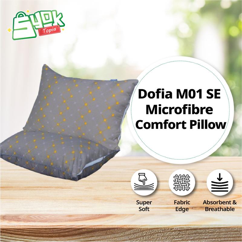 [Dofia M01 SE Microfibre Comfort Pillow] Premium Microfibre Skin ...