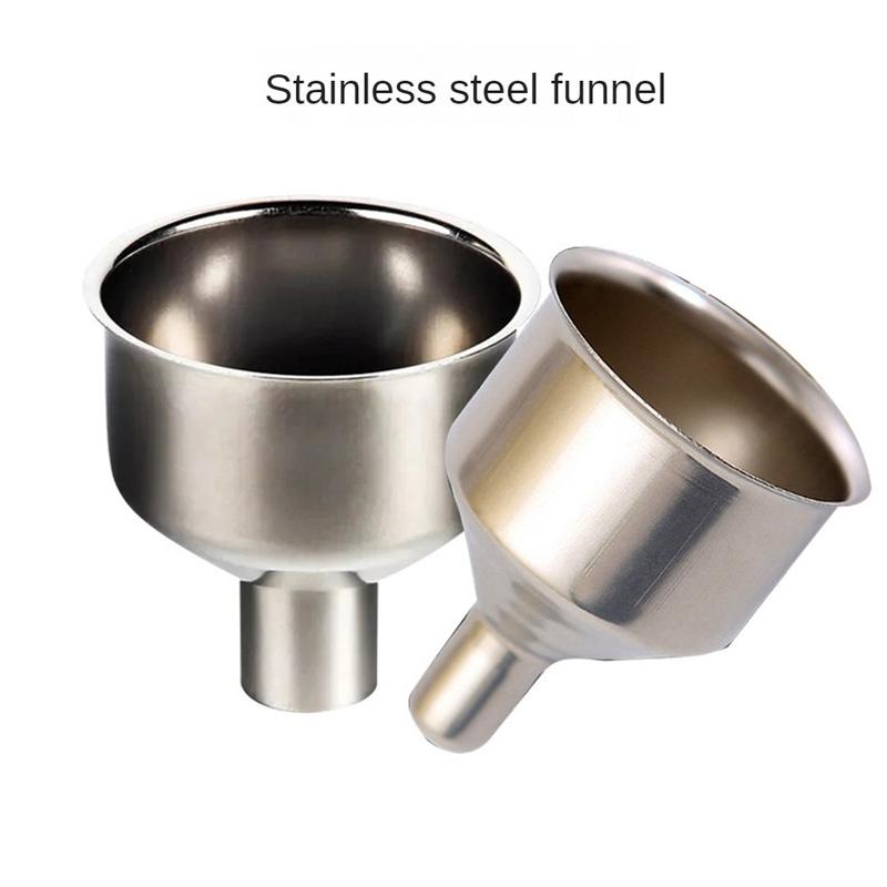 3.9cm/4.8cm large diameter, small diameter stainless steel funnel ...