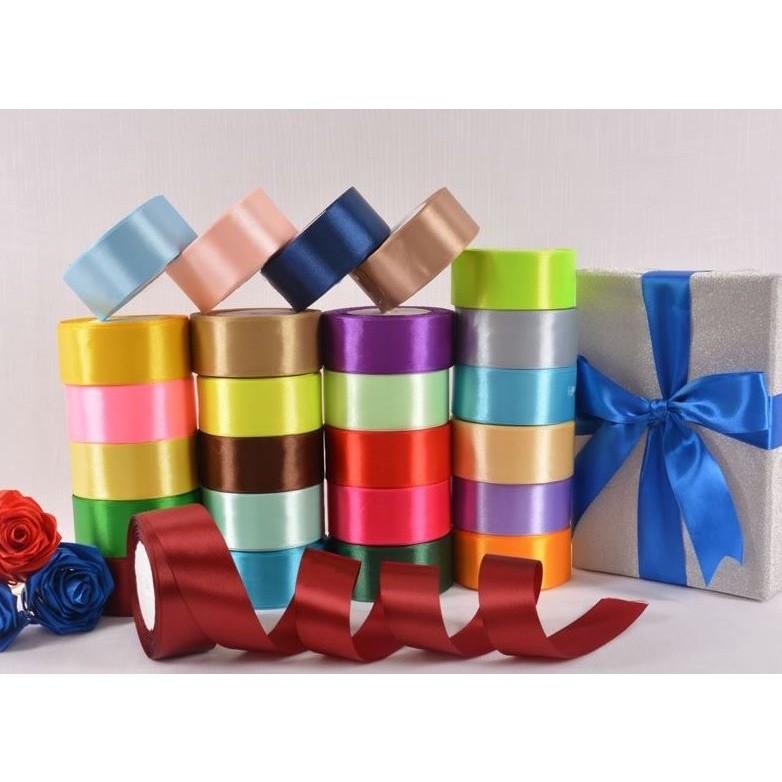 3cm 22M Satin Ribbons Wedding Birthday Party Gift Wrapping Festival ...