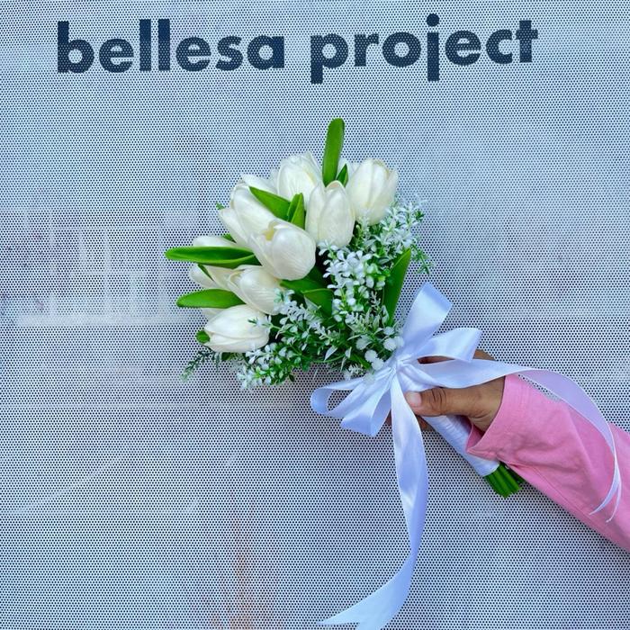 Jual BOUQUET PERNIKAHAN AKAD PREWEDDING TULIP LILY BQ07 - Tulip lily ...