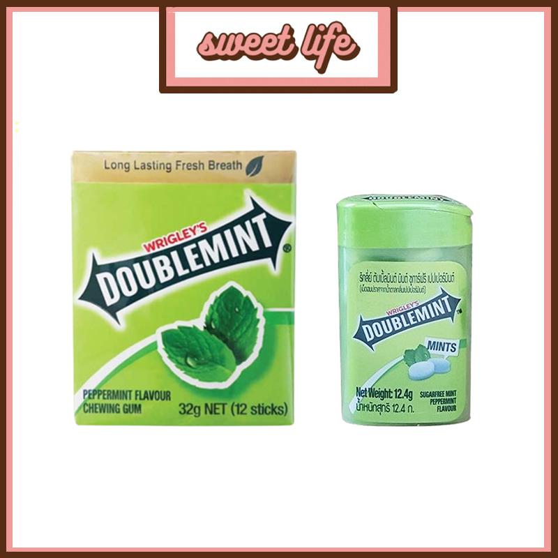 12.4G / 32G WRIGLEY'S DOUBLEMINT PEPPERMINT FLAVOUR CHEWING GUM ...