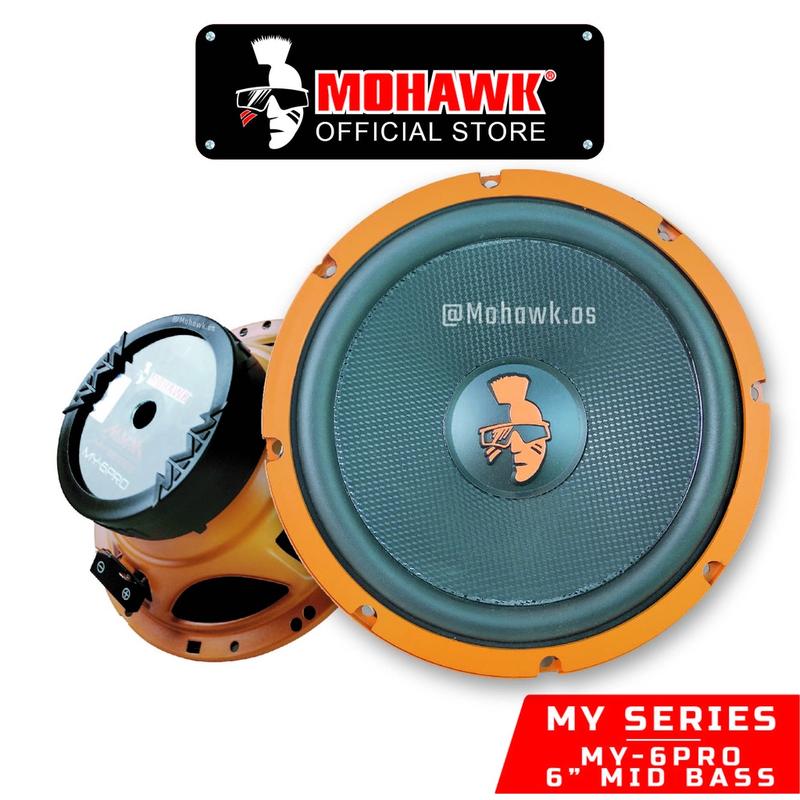 MOHAWK MY Pro Series Mid Bass Speaker MY-6Pro Spk (6.5") spiker ...