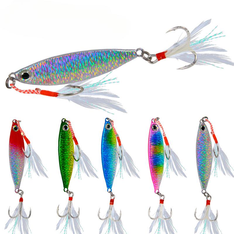 Gewang Memancing, 5 Keping / banyak, Plumbum Jigging Laser, Jig ...