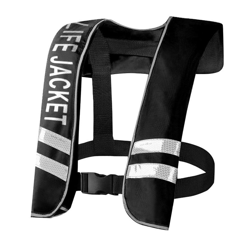 Lixada Inflatable Adults Life Jacket Safety Life Vest Survival - TikTok ...
