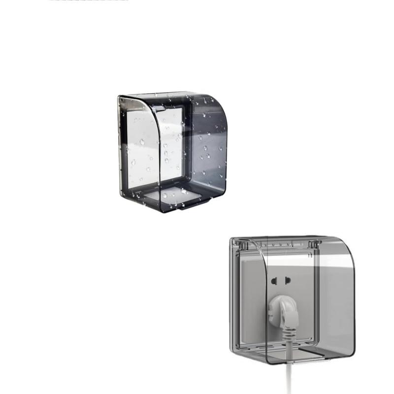 Transparent socket cover box, transparent access control rainproof ...
