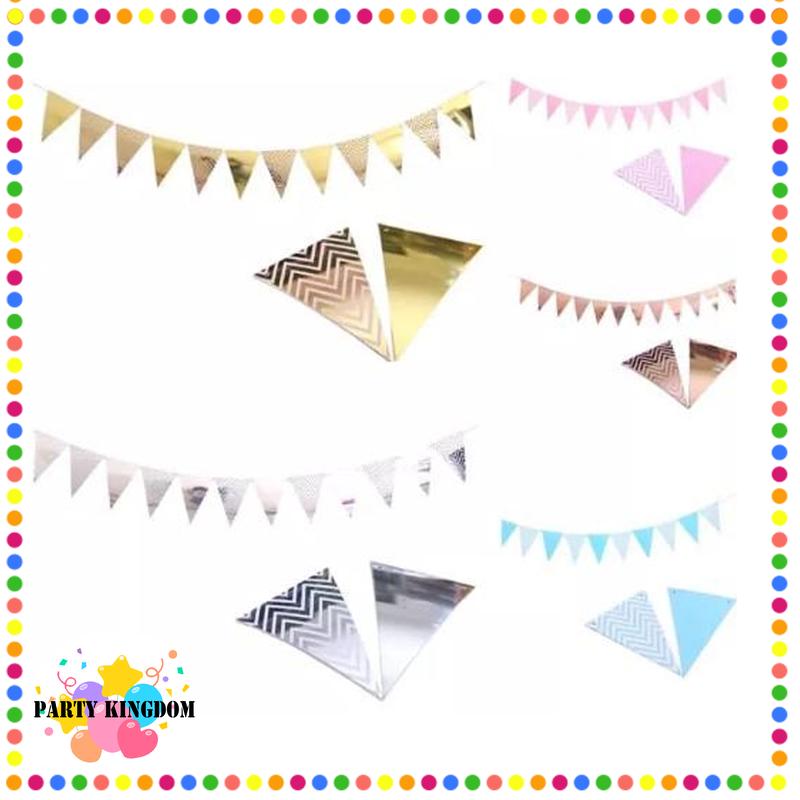 Party Kingdom Party Flag Banderitas Hanging Paper Banner Hbd - TikTok ...