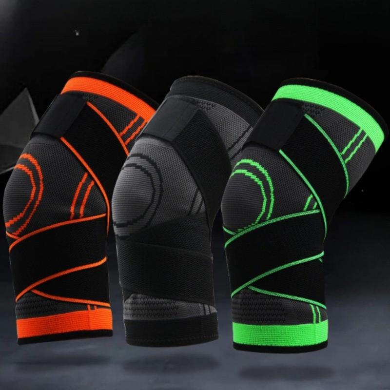 1Pcs Fitness Ride Running Sports Knee Protector Dual-use Pressurized ...