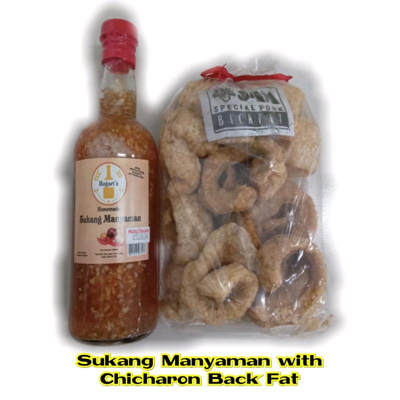 Combo Pack Sukang Manyaman 1L with BackFat Pork Chicharon - TikTok Shop ...