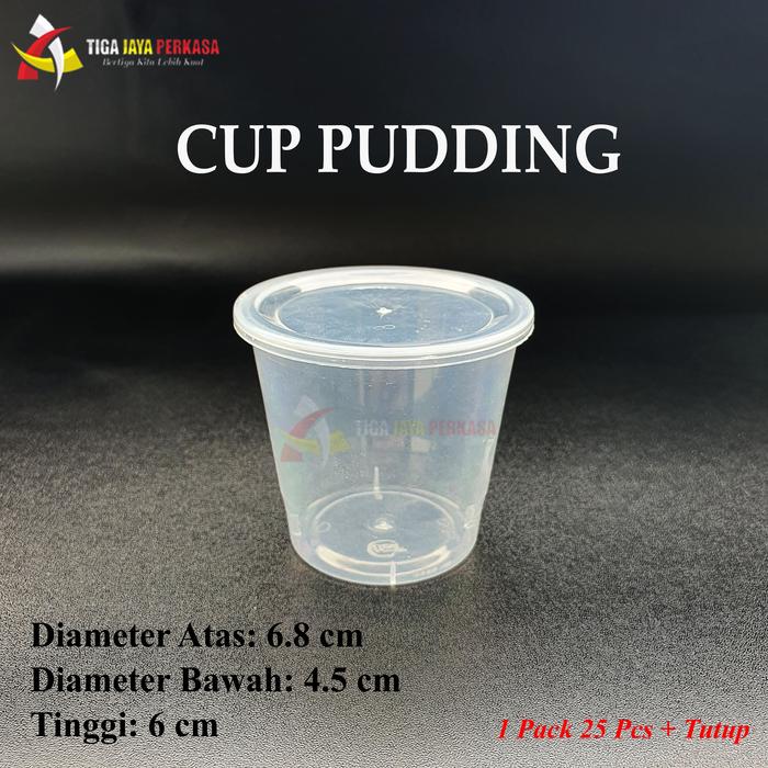 Jual Cup Puding 150ml HCP Puding Cup / Gelas Pudding / Gelas Jelly @25 ...