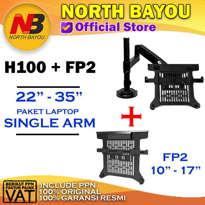 Promo PAKET BRACKET LAPTOP FP2 + H100 NORTH BAYOU NB BREKET LAPTOP ...
