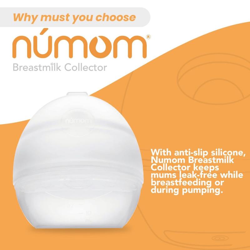 NUMOM Breast Milk Collector Bulat Mudah boleh mengiring ibu tak ...