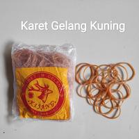 Jual Rubber, Karet gelang , karet kuning 100 Gram, Karet Pengikat ...