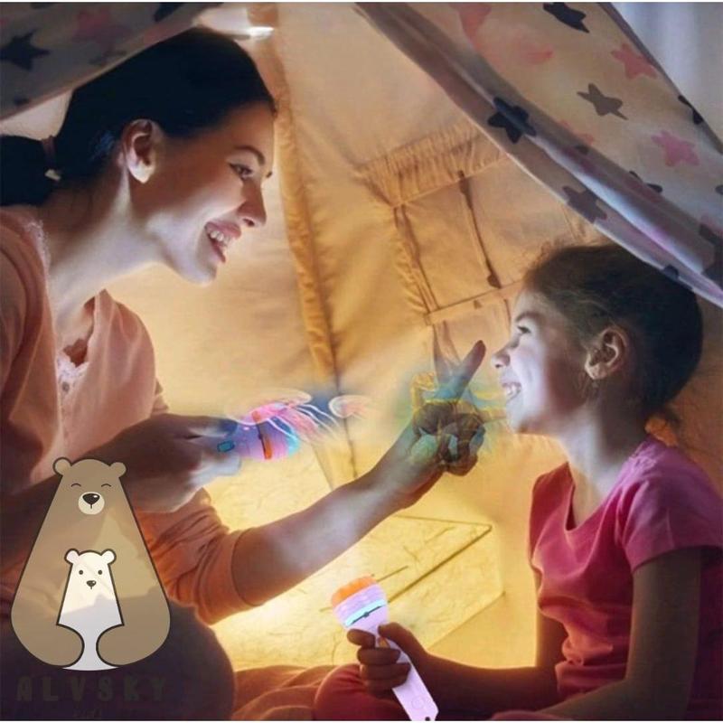 PIRINGAN MAINAN EDUKASI ANAK SENTER PROYEKTOR / FUN FLASHLIGHT - Shop ...