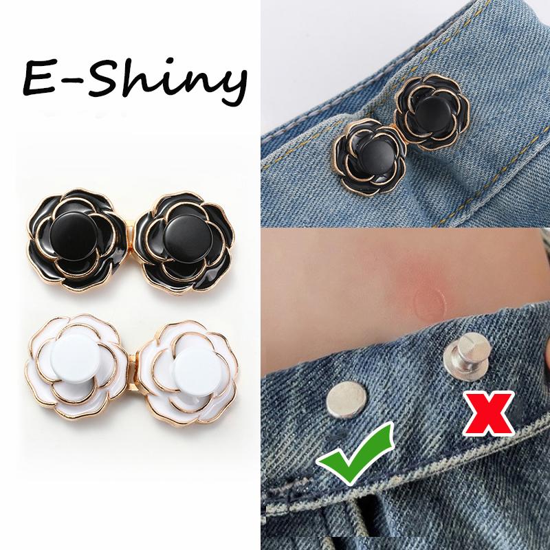 1pcs Reusable Metal Buttons Enamel Drops Glaze Flower Snap Fastener ...