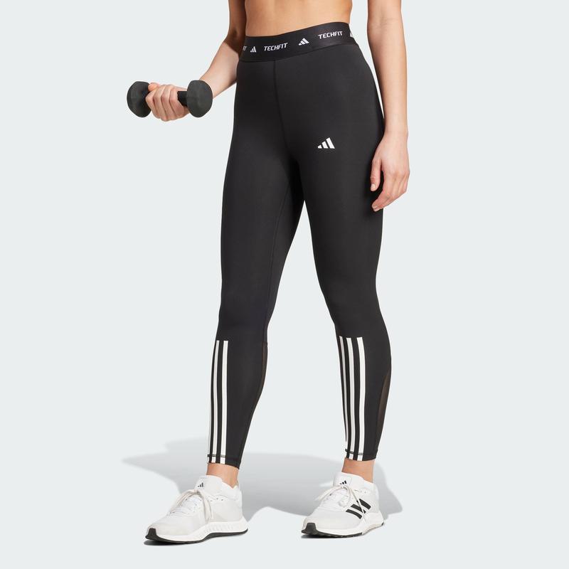 adidas Training TECHFIT 3-Stripes 7/8 Leggings Women Black IT2272 ...