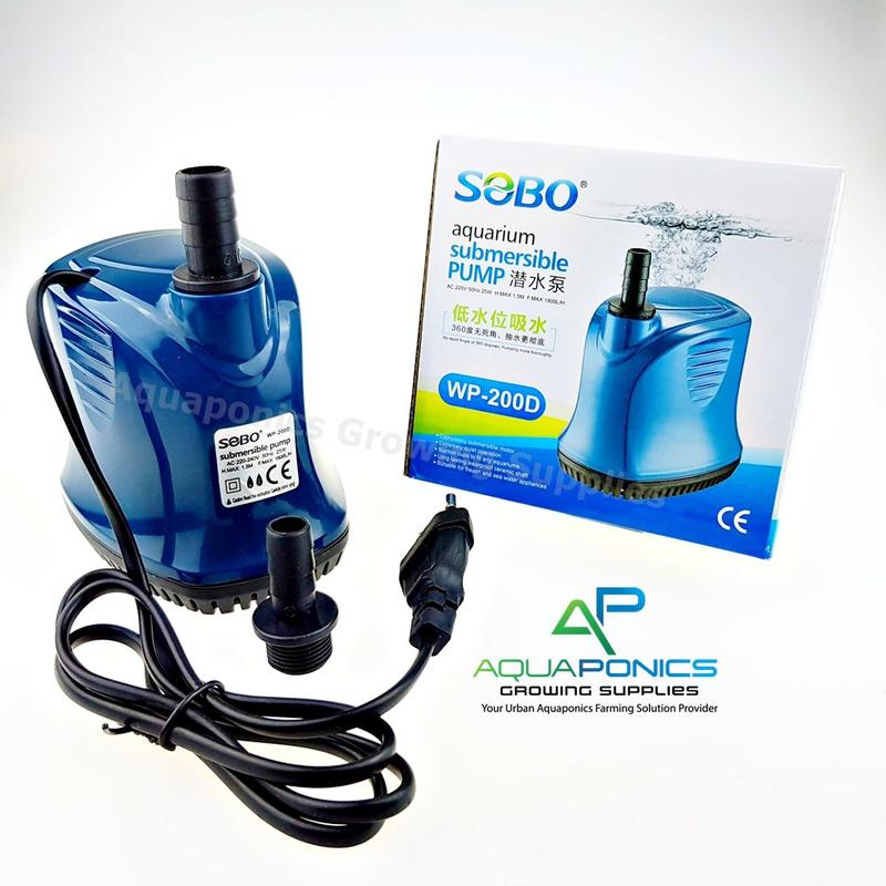 SOBO Aquarium Submersible Water Pump WP-100D WP-200D WP-300D - TikTok ...