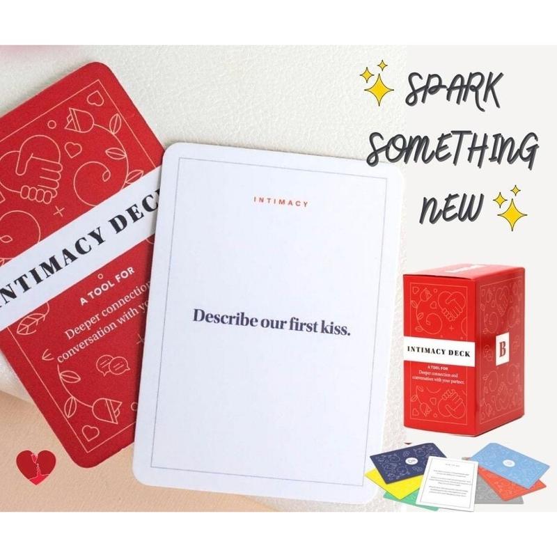 Intimacy Deck by BestSelf Romantic Couple Game Card Affectionate ...