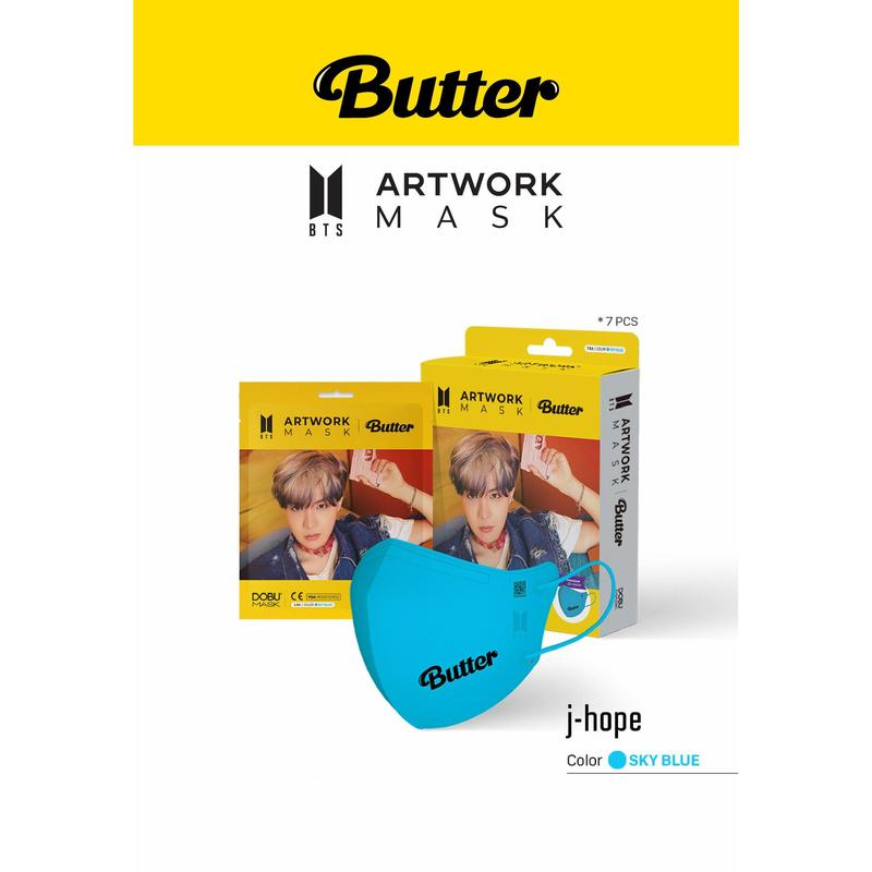 [Official release BTS Artwork Mask] J-hope - Butter Edition 100% ...