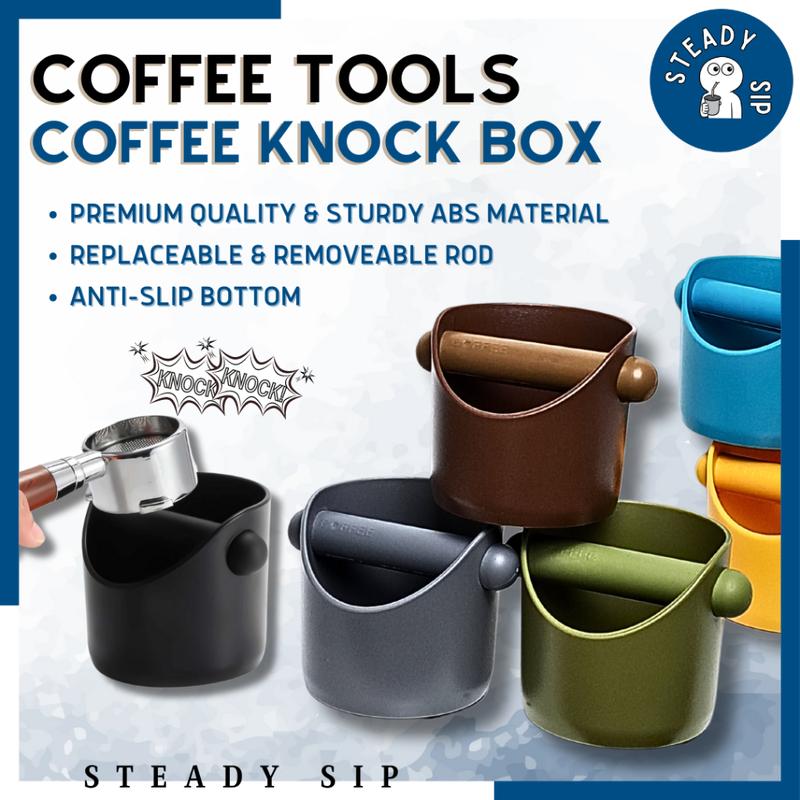 Steady Sip Coffee Espresso Ground Knock Off Box Anti-Slip Knock ...