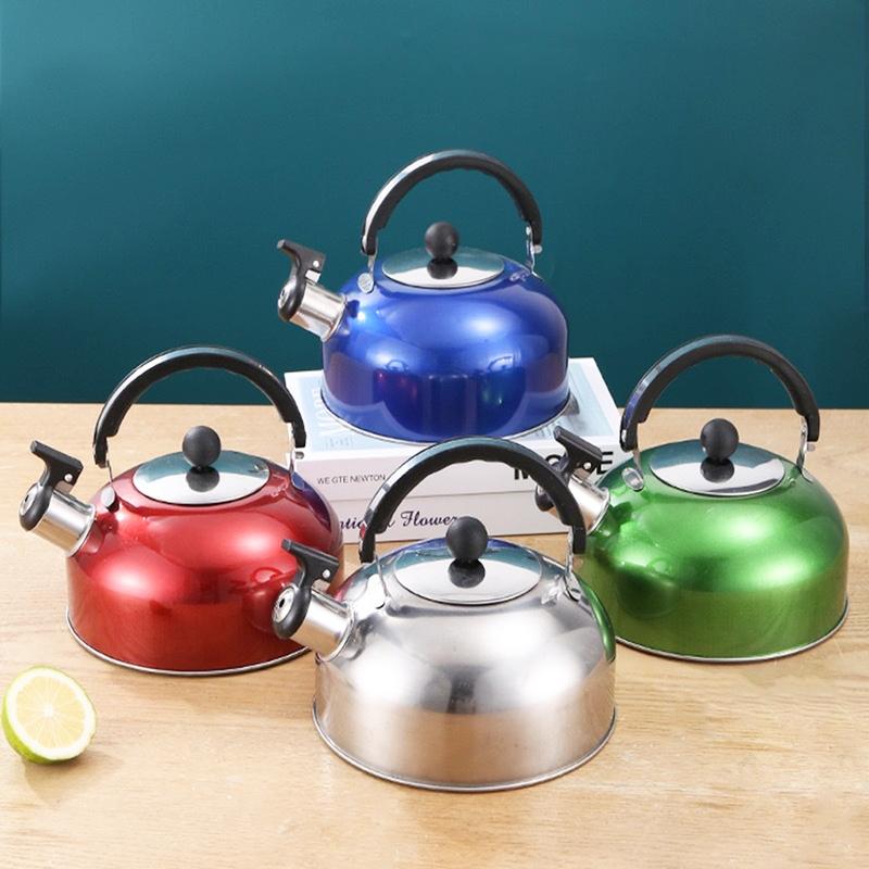 4L Stainless KETTLE Whistling Coffee Tea Flat Bottom Ball Type - TikTok ...