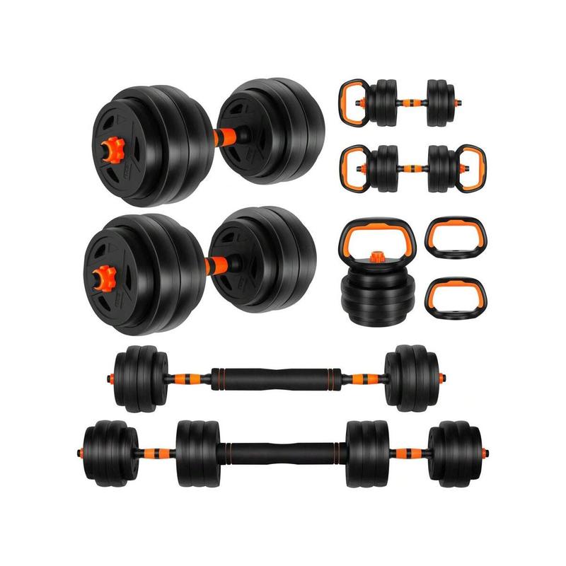 Adjustable Weight Dumbbell Set, 44/66/88LBs Free Weights Dumbbell Set ...