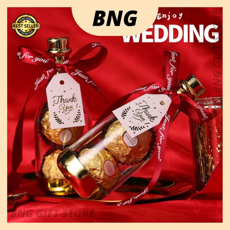 BNG Creative Champagne Candy Bottle Wedding Plastic Box Door - TikTok ...