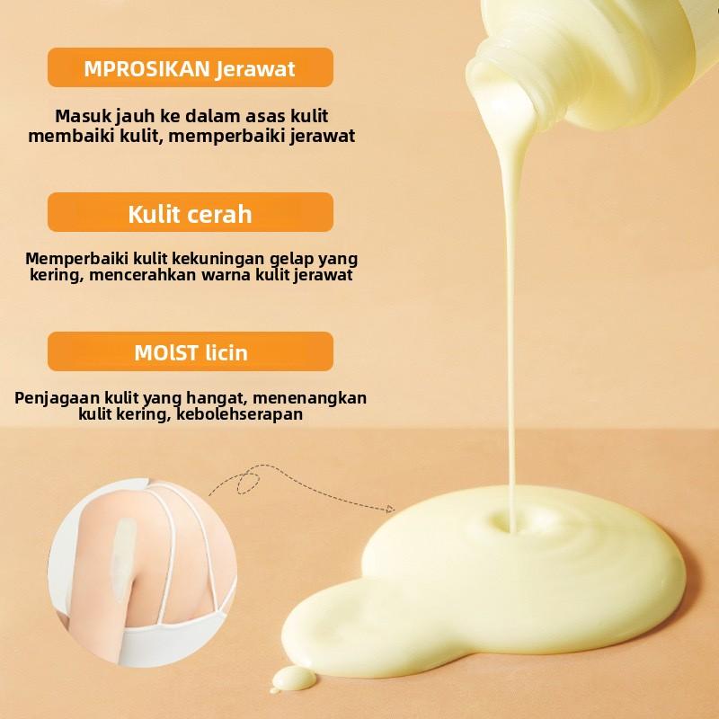 Losyen Badan Kunyit, Melembapkan, Menghidrat, Menyegarkan, Penjagaan ...