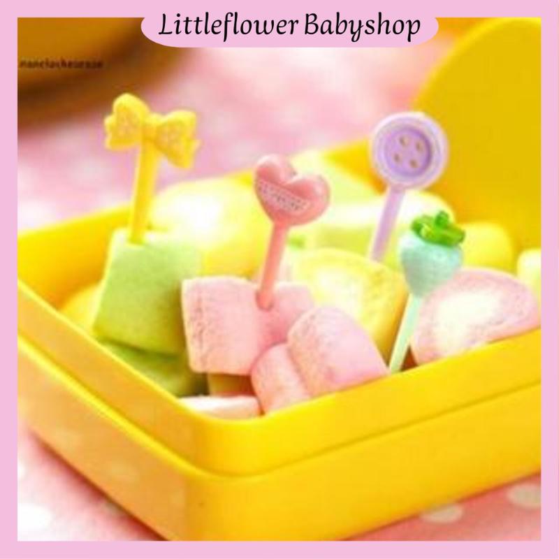 Cute Fruit Pick Forks - Bento Box & Party Decorations, Food-Grade ...