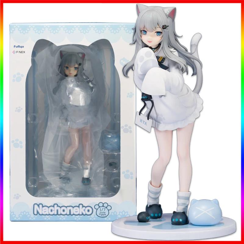 22CM Anime Nachoneko Channel Hennyano Nachoneko Figure Standing Model ...