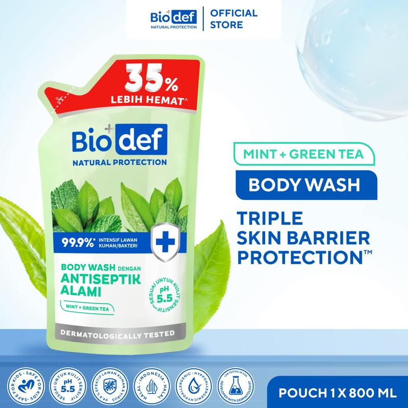 Biodef Sabun Mandi Cair Paket Refill Pouch 800ml | Sabun Mandi - Shop ...