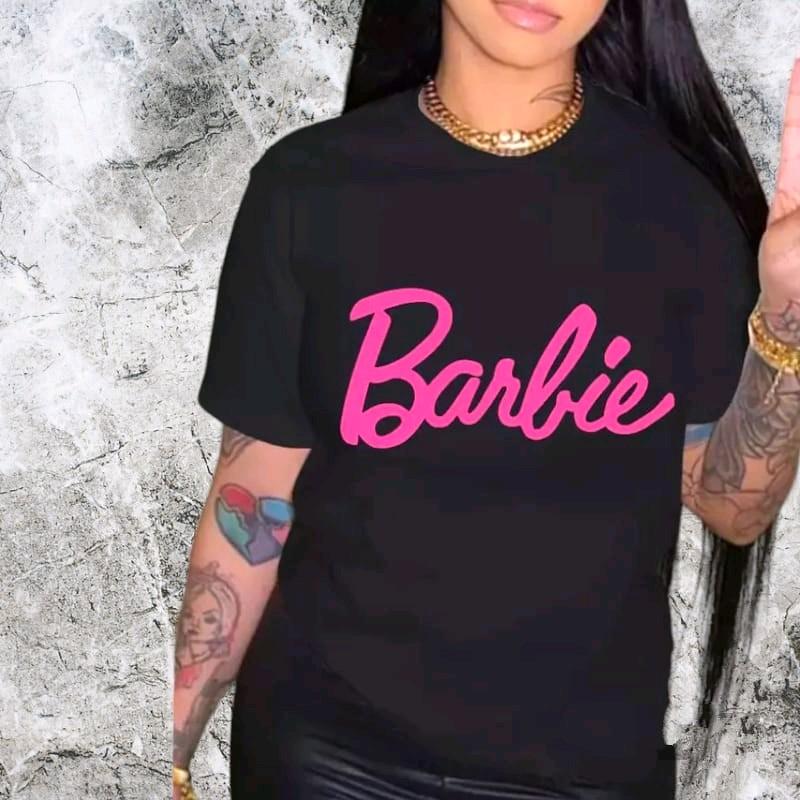 "BARBIE" Tshirt paling Cantik and berkualitii, 100% Cotton - TikTok ...