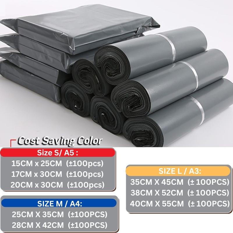 Courier Bag (No Pocket) Plastic Pos Flyers Parcel Bag Packaging ...