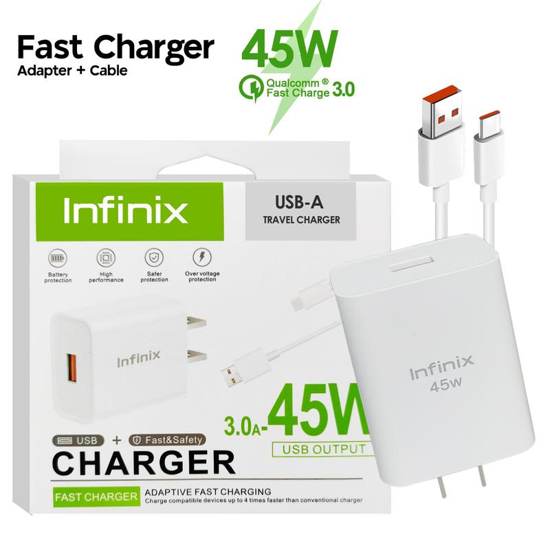 Penyesuai Tcf, 33W / 45W / 68W, 3.0a, Kabel Pengecas Pantas, - TikTok ...