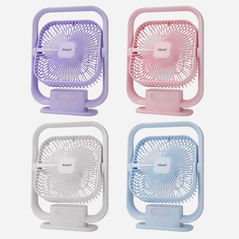 Akari 8" Rechargeable Fan with Light - TikTok Shop Philippines