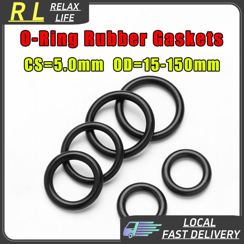 Gasket Getah Cincin Pengedap, Hitam, Gasket Getah Nitril, Pengayun O ...