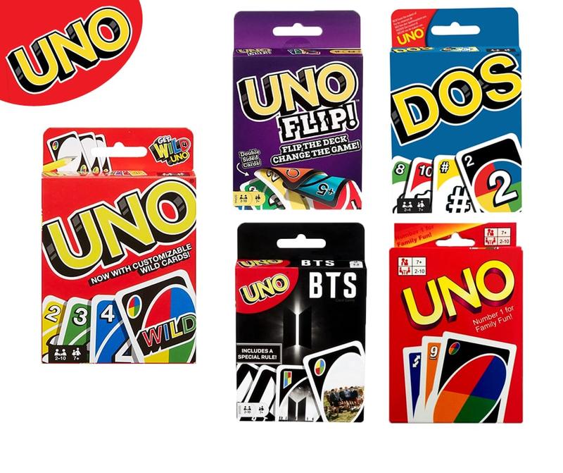 UNO Card Games [UNO Classic/DOS/WILD/FLIP/BTS] - TikTok Shop Malaysia