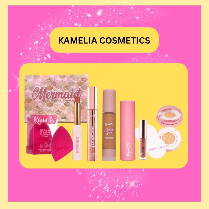 Kamelia Cosmetics Makeup Set - Foundation Lipcreme Lipgloss Liptint ...