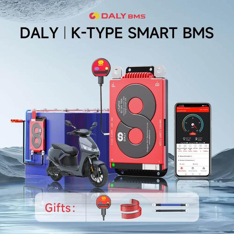 Daly BMS LiFePo4 4S 12V 14.6V 15A 20A 30A 40A 300A 100A 200A - TikTok ...