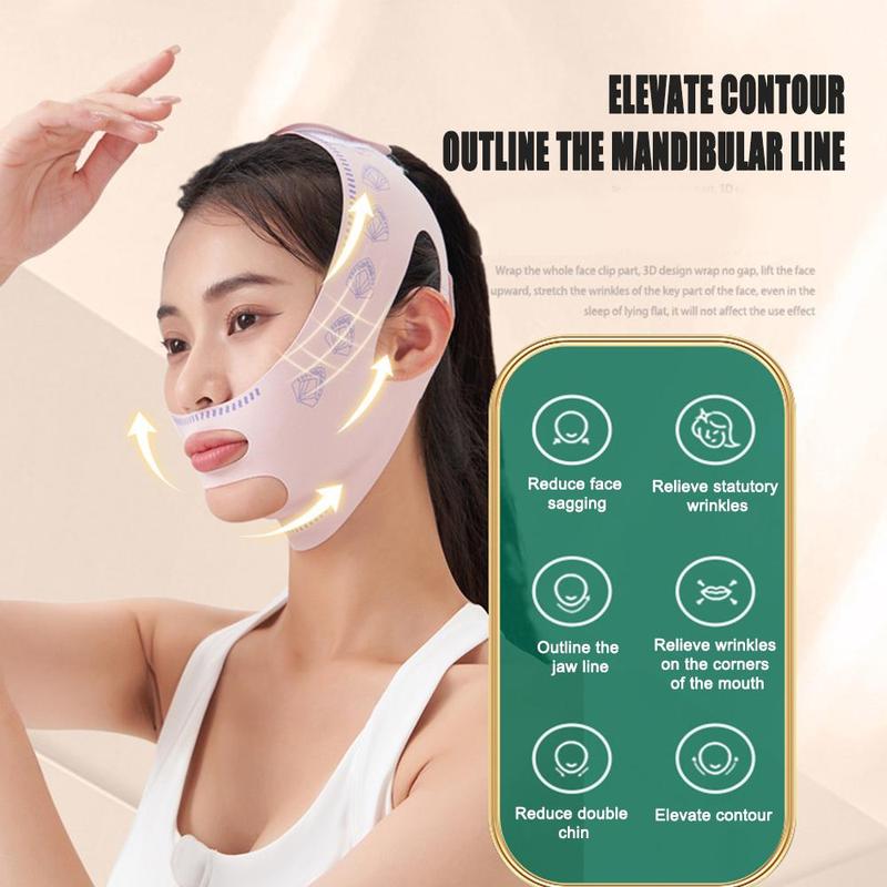 Design Chin Up Mask V Line Shaping Face Masks Face Sculpting - TikTok ...
