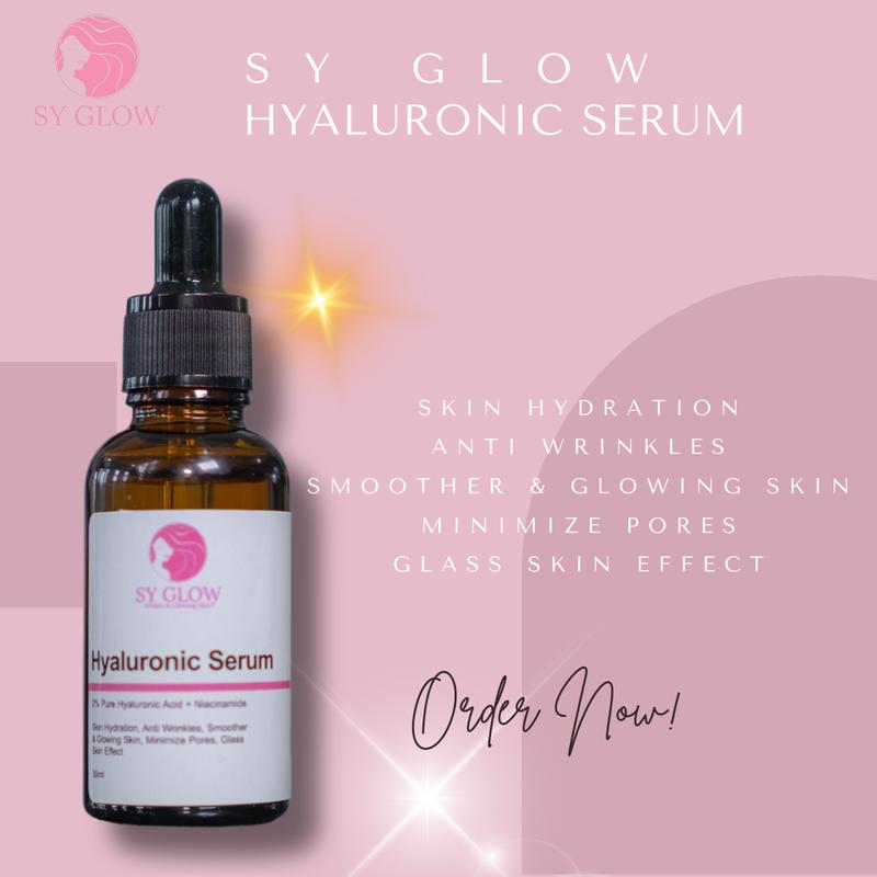 SY Glow Hyaluronic Serum - Niacinamide | Skin Hydration | Anti - TikTok ...