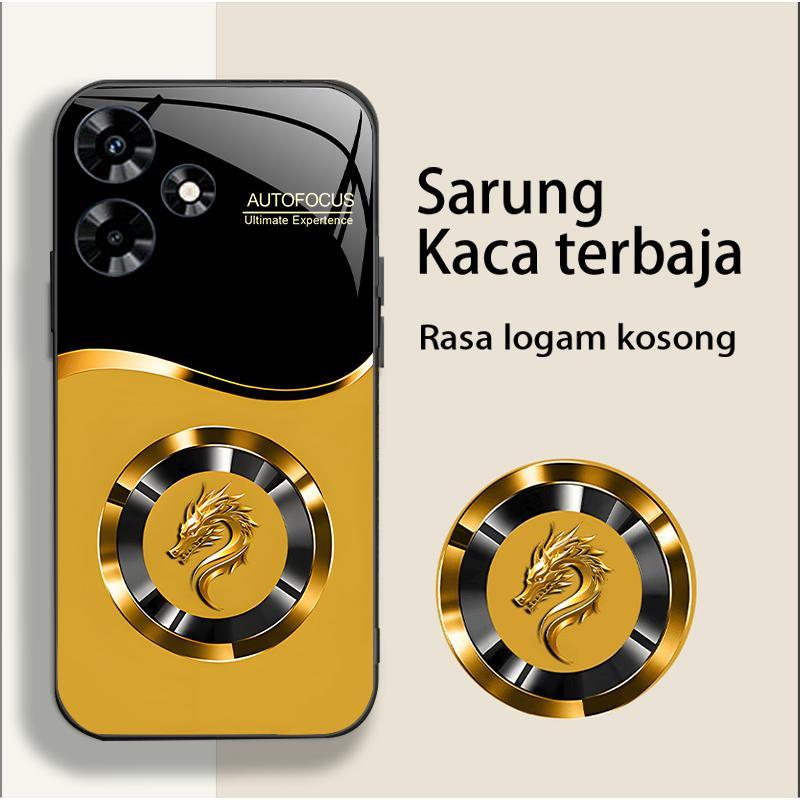 Infinix Hot 30 Sarung pelindung telefon bimbit Golden Dragon - TikTok ...