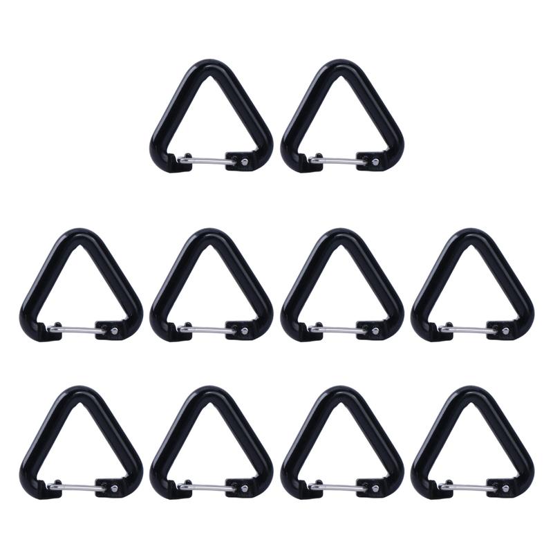 Aluminum Alloys Outdoor Triangular Carabiner Locking Carabiner - TikTok ...